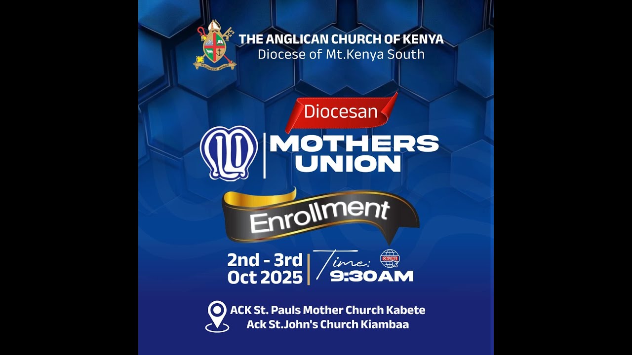 MOTHERS UNION ENROLLMENT - YouTube