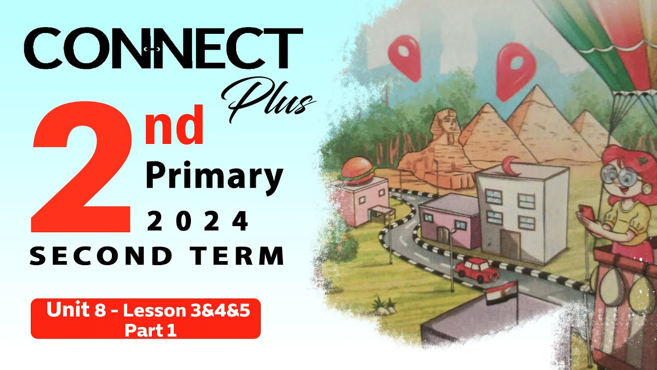 Connect plus Grade 2 | Unit 8 | lessons 3,4,5 | Part 1 | كتاب المعاصر ...