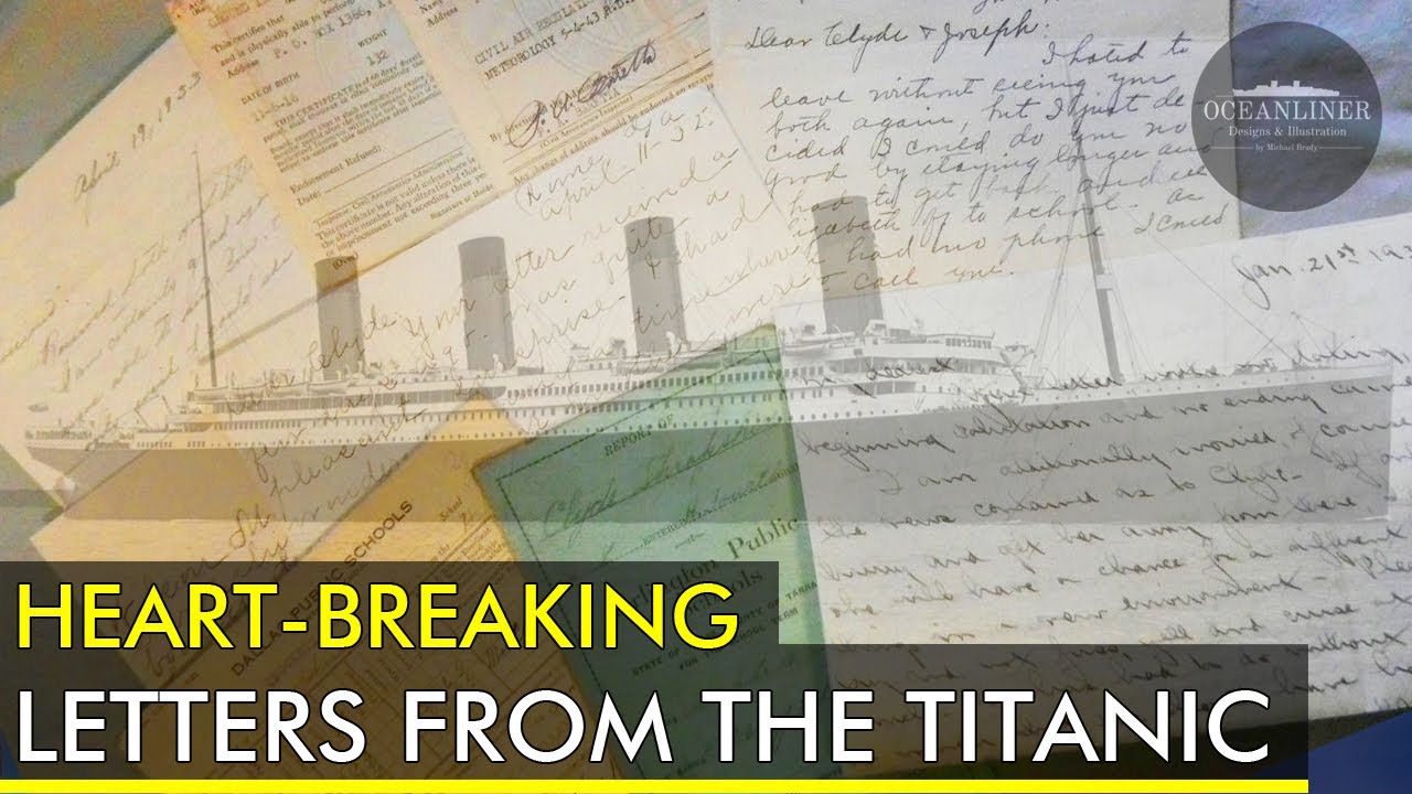 Heartbreaking Real Letters From the Titanic Before it Sank - YouTube