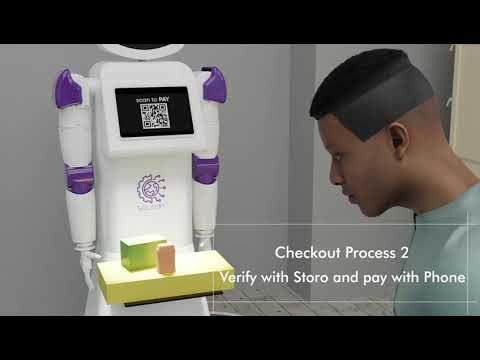 Retail Robot - Multi-tasking robot - www.sclanet.com - Sclanet Inc ...