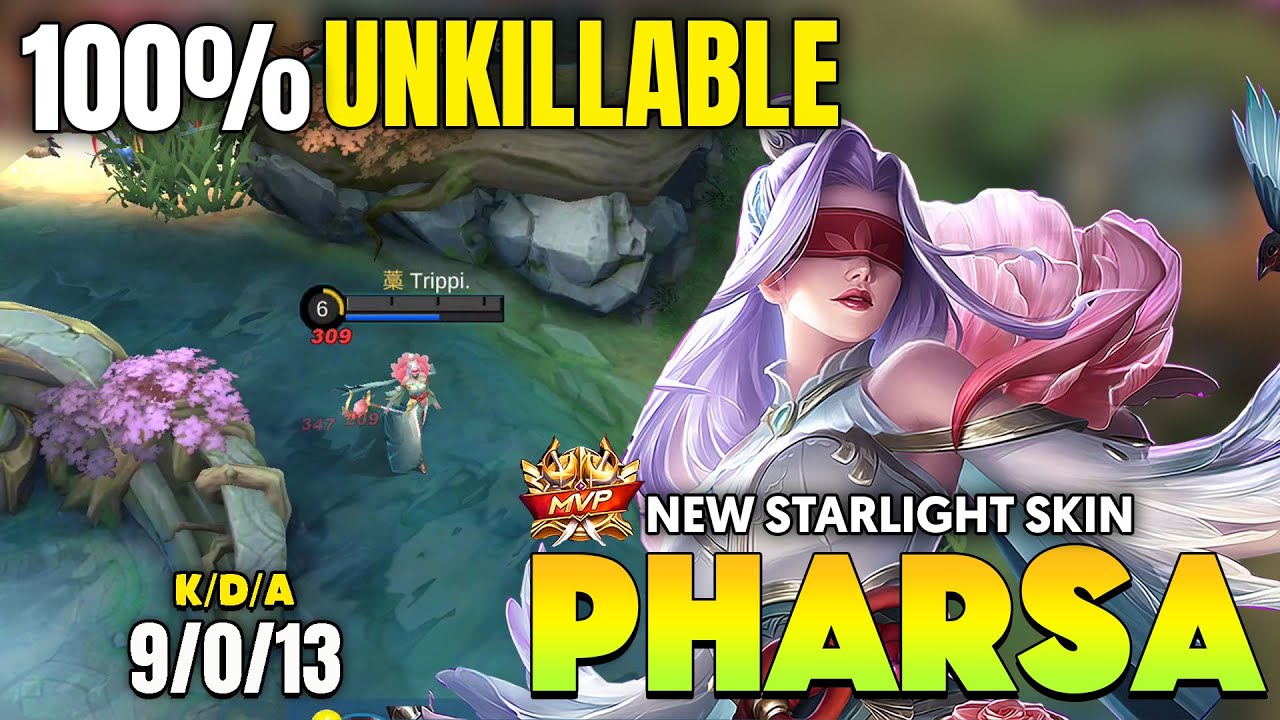 100% UNKILLABLE !! PHARSA BEST BUILD 2021 ~ PHARSA MOBILE LEGENDS ...