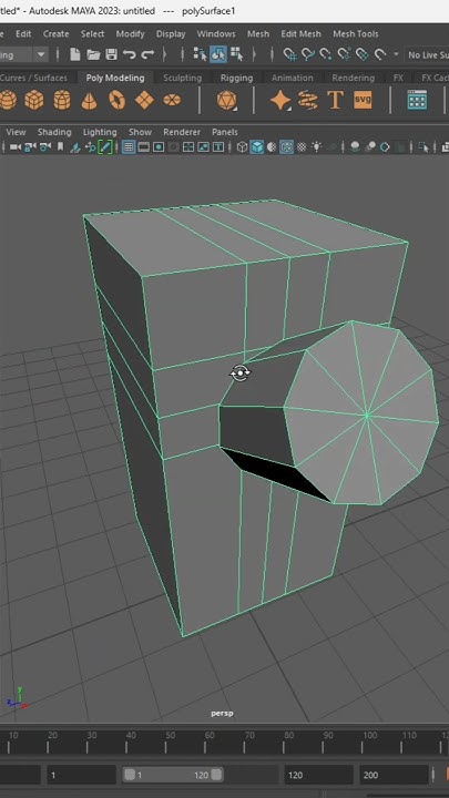 Booleantool in maya ?#maya3d#autodeskmaya#3dmodeling#3danimation#mayatips#digitalart - YouTube