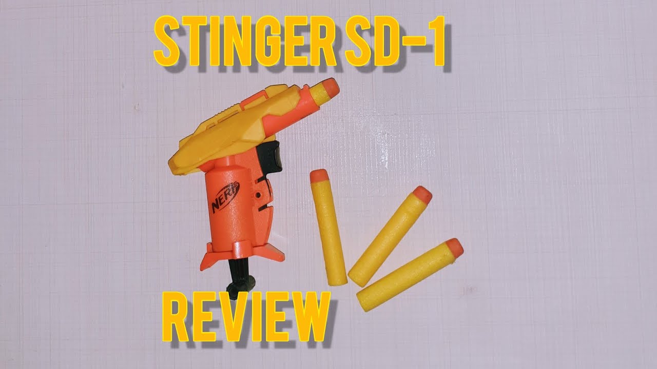 Review da Nerf Alpha Strike Stinger Sd-1, será que ela é boa? - YouTube