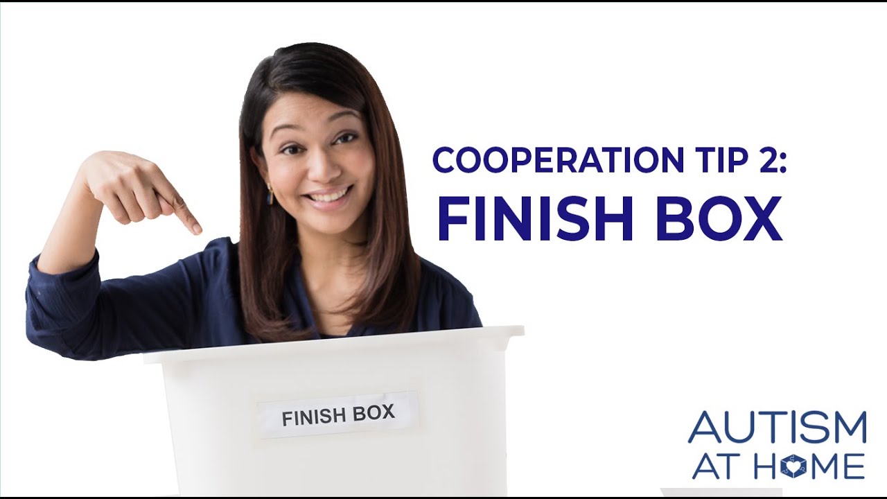 Finish Box - Teaching Cooperation (3/7) | Autism at Home - YouTube