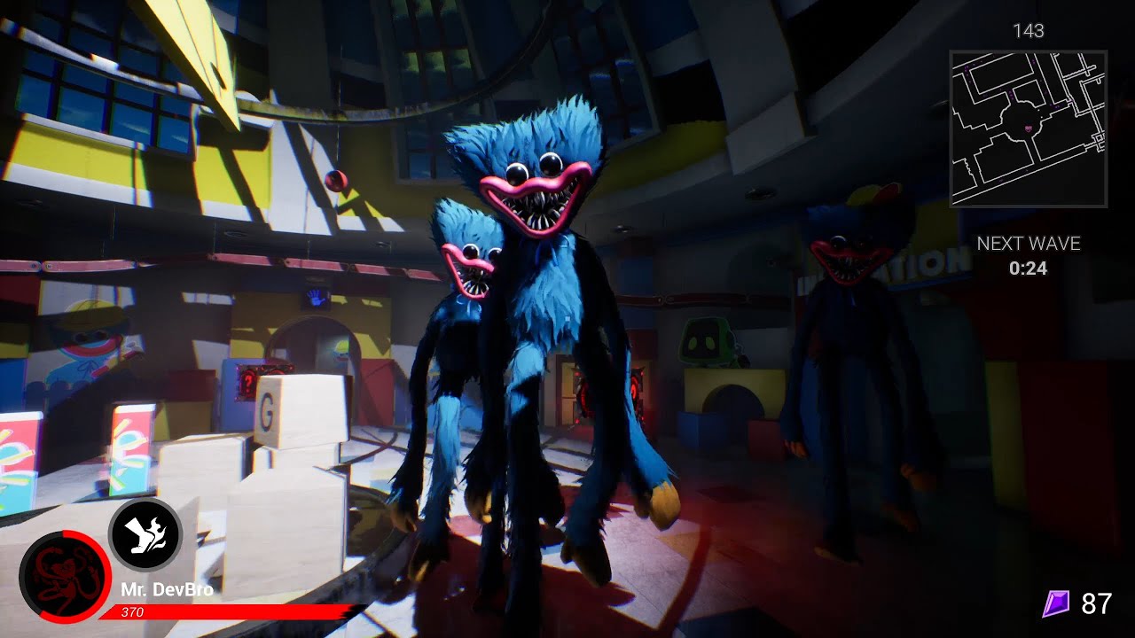 Monsters and Mortals Poppy Playtime Panic DLC | Map Showcase! - YouTube