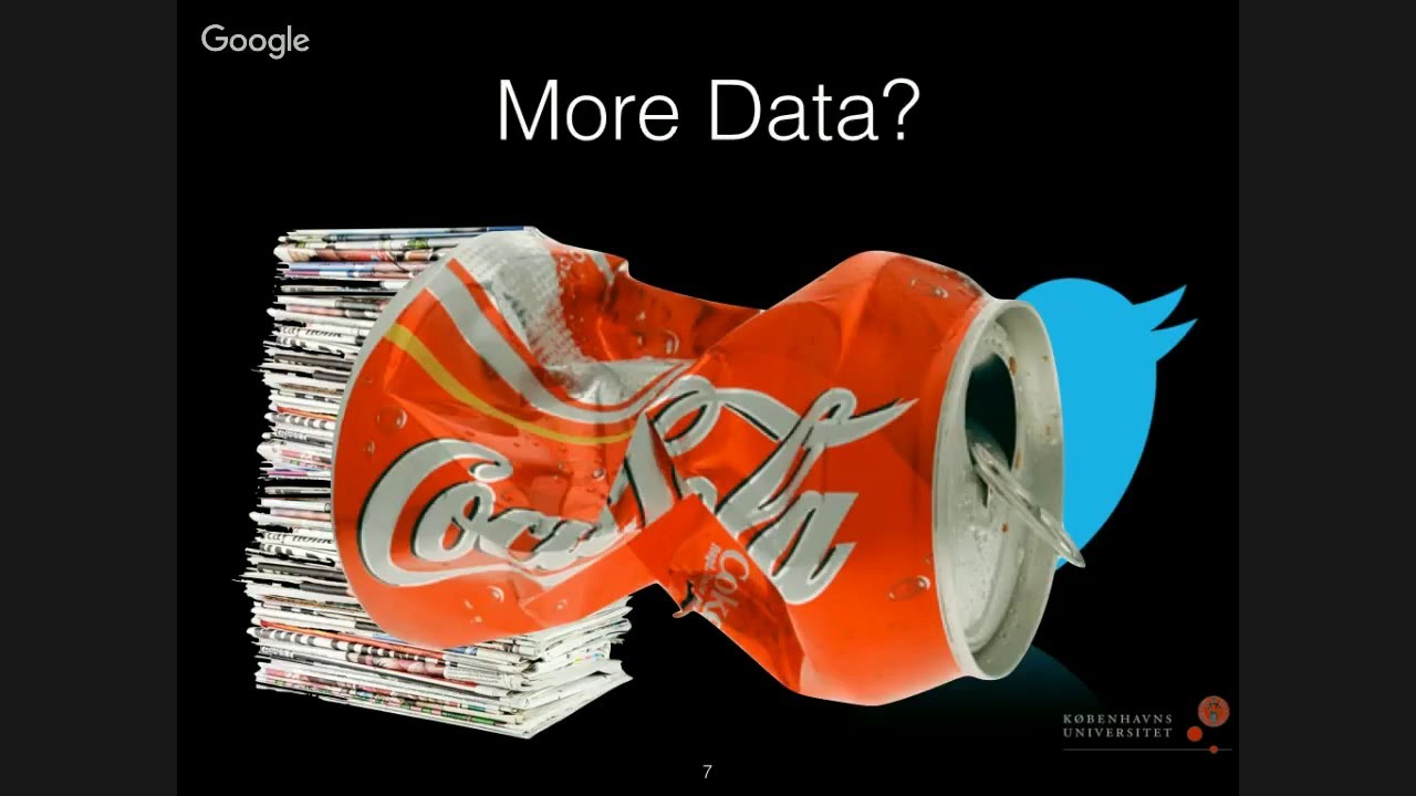 Seminar by Dirk Hovy: "Texts Come from People - How Demographic Factors ...
