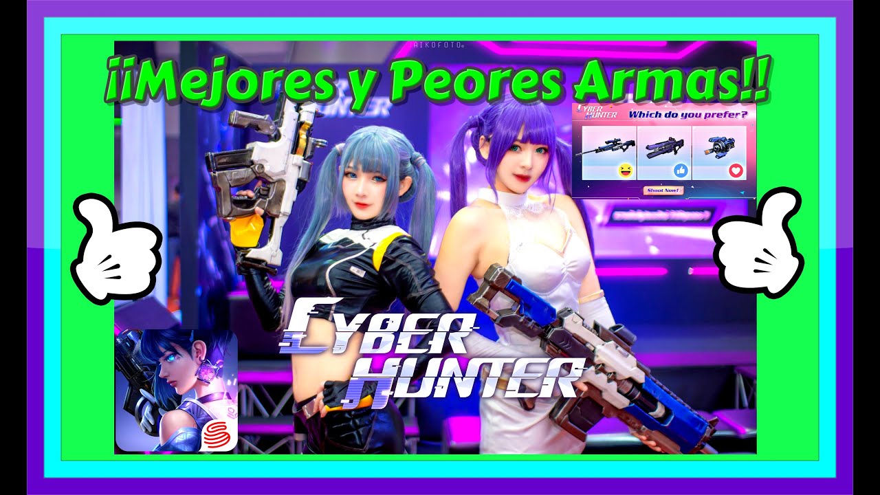 *Todas Las Armas De Cyber Hunter PC 2020 + Prueba 🎮 (El Mejor Battle ...