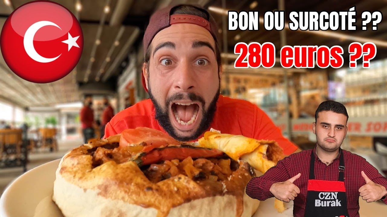 JE TESTE LE RESTO D'UN GRAND CHEF TURC, CZN BURAK !! (ISTANBUL, TURQUIE ...