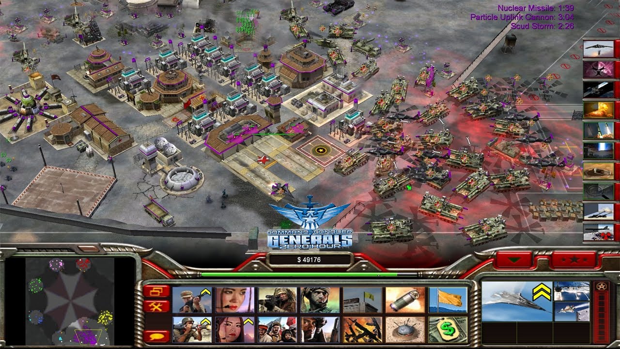 BOSS General - Command And Conquer Generals - Zero Hour - 1 vs 7 ( Make ...