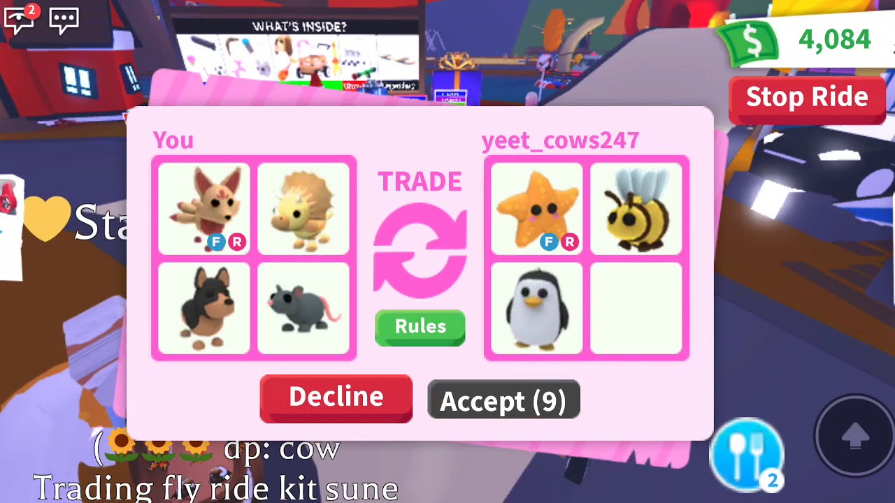 TRADING FLY RIDE STARFISH!! - YouTube