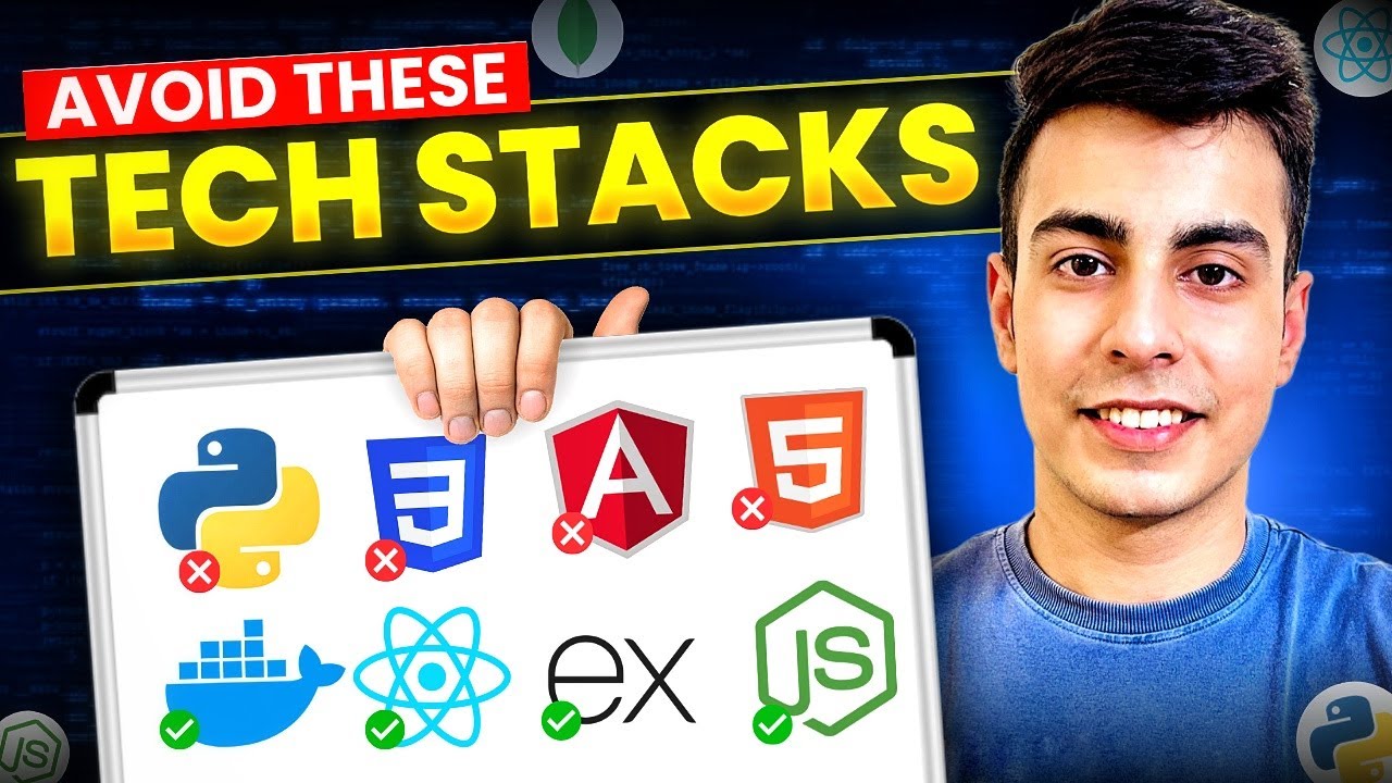 Stop Learning OUTDATED Tech Stacks in 2024 | Choose these instead - YouTube