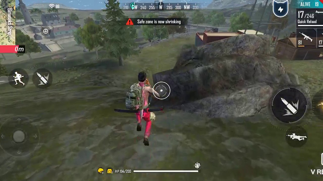 Noob player kaise khelta hai Free Fire short gameplay @HIT GAMERS - YouTube
