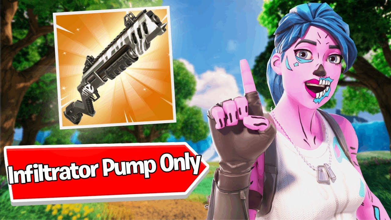 INFILTRATOR PUMP *ONLY* Challenge(Chapter 4 Season 4) - YouTube