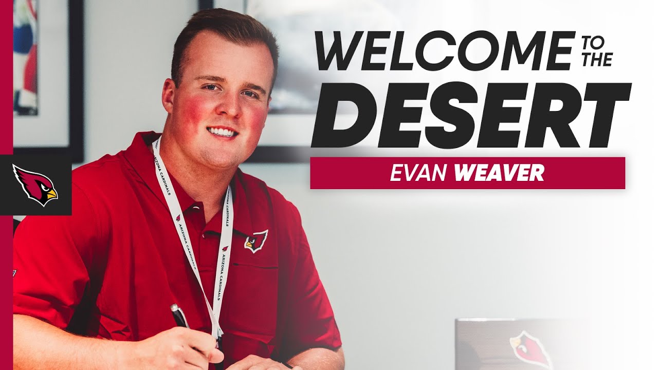 Evan Weaver Inks His Rookie Deal in the Desert | Arizona Cardinals ...