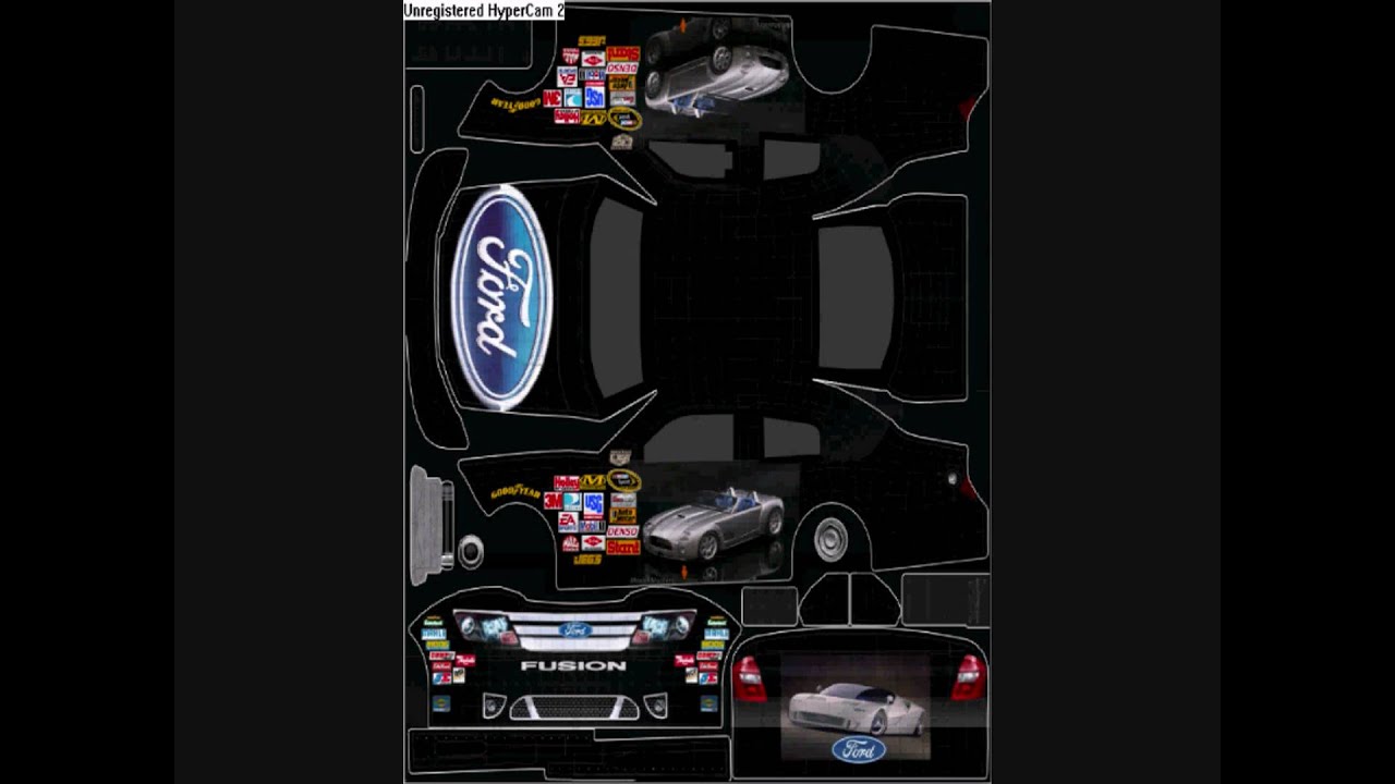 Nascar 09 templates - YouTube