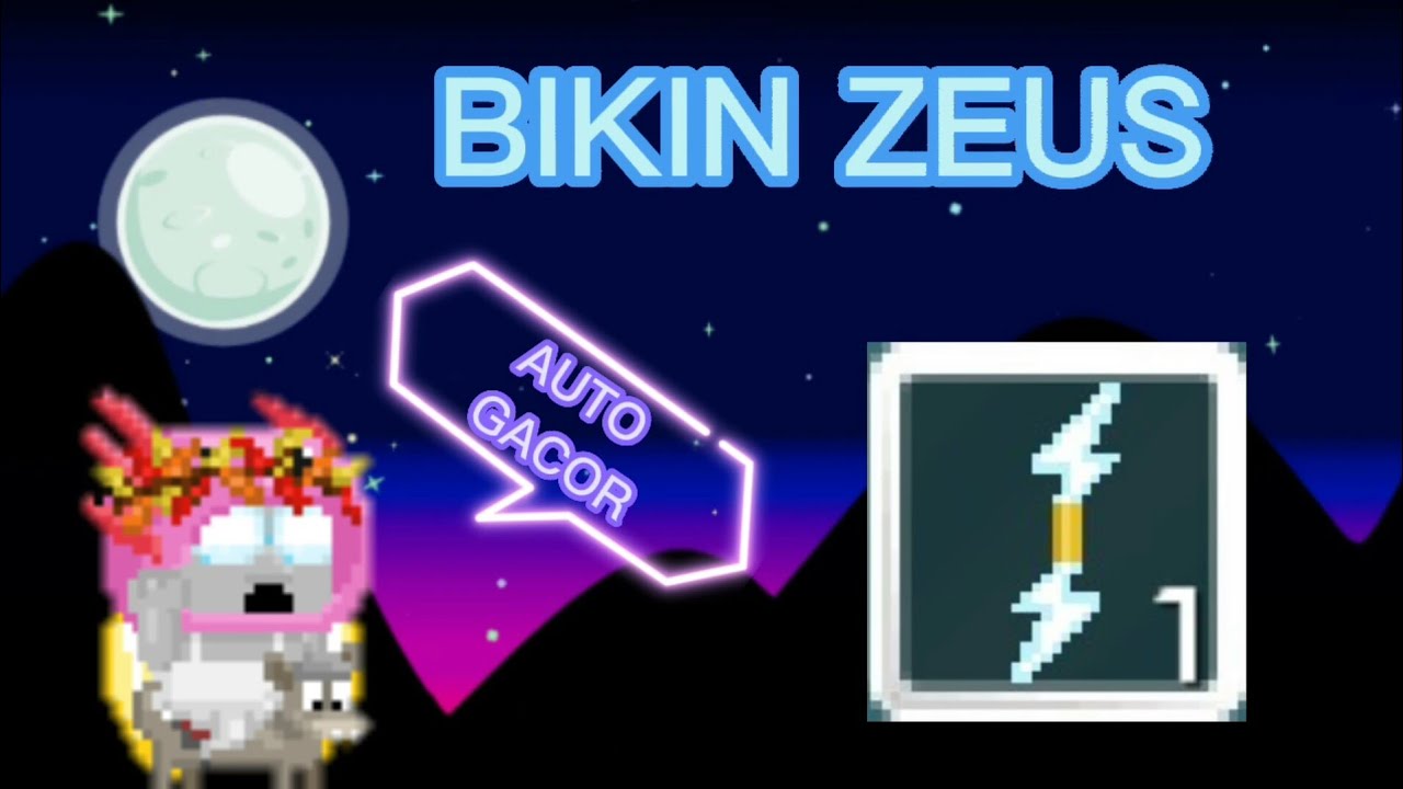 CARA BIKIN ZEUS - GAME GROWTOPIA - YouTube