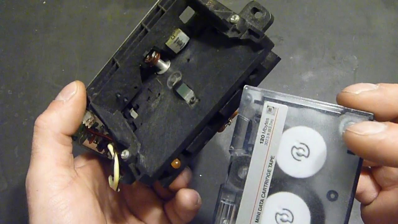 (2016) HP 85 Tape Drive Capstan Repair - YouTube