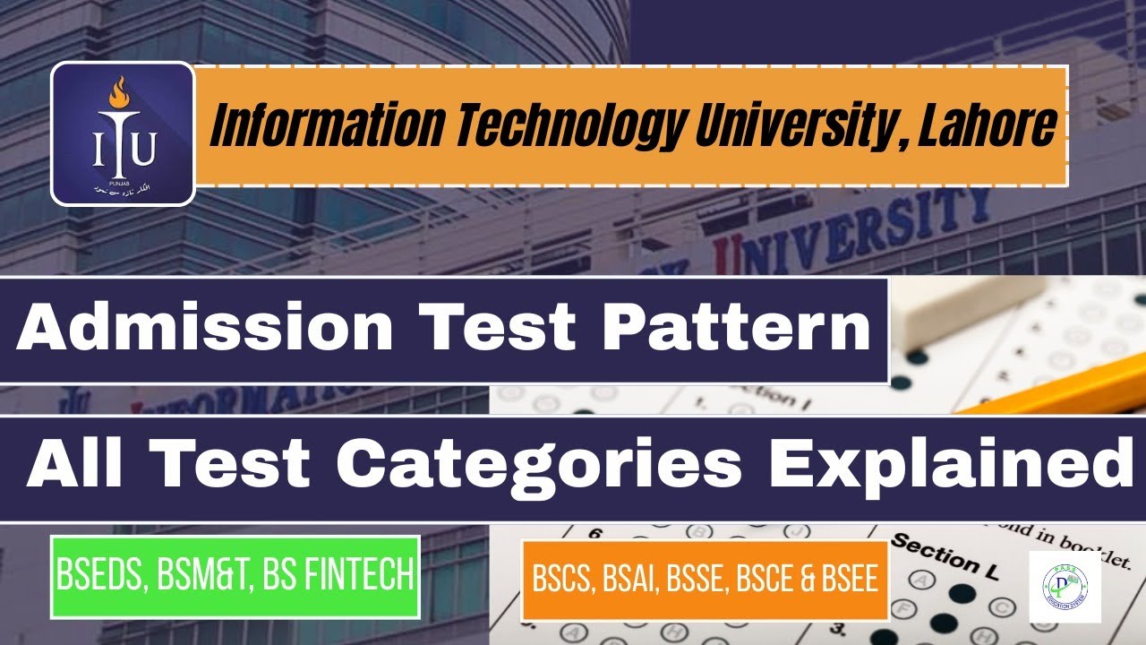 ITU Admission Test 2025 Complete Guide I ITU Test Pattern I ITU Test ...
