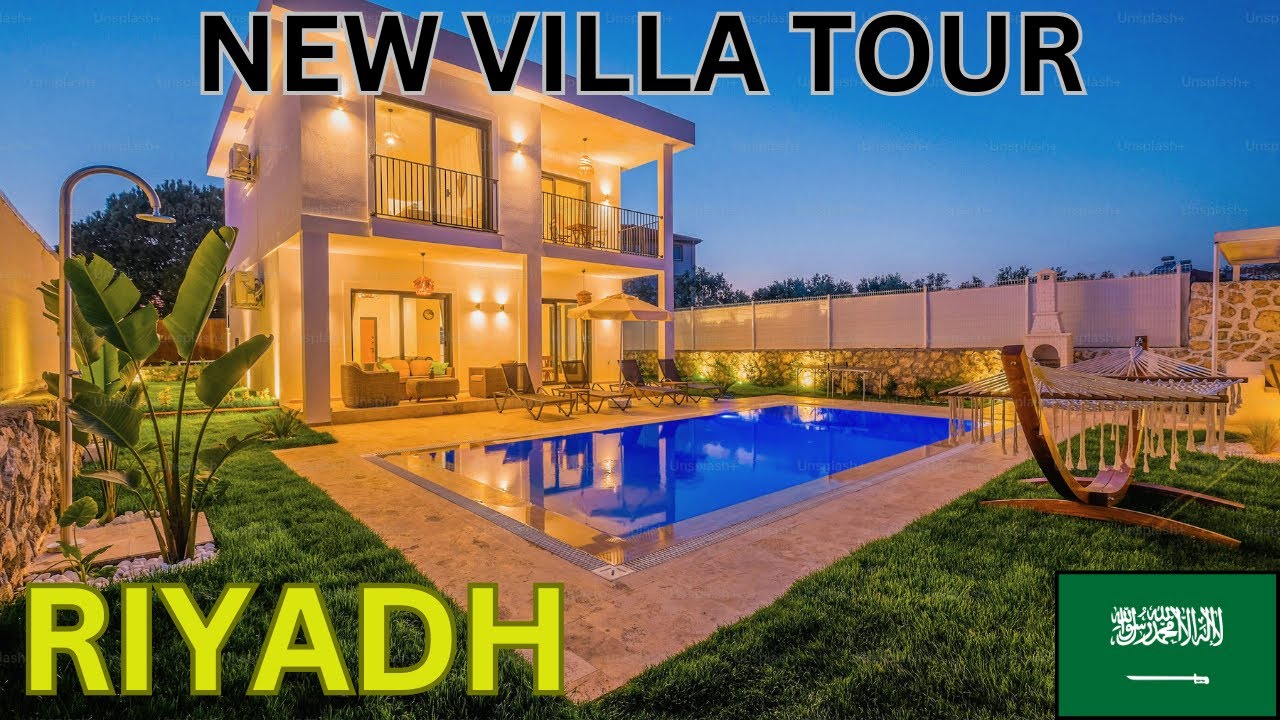 NEW VILLA TOUR! RIYADH. TAKE A TOUR OF THE DREAM HOME IN RIYADH 🇸🇦🏠جولة ...