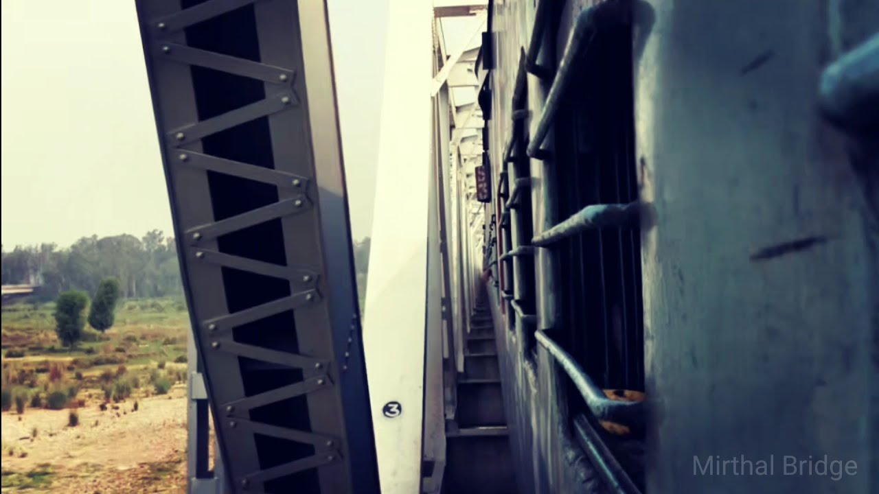 Mirthal Bridge View || En Route Pathankot || - YouTube