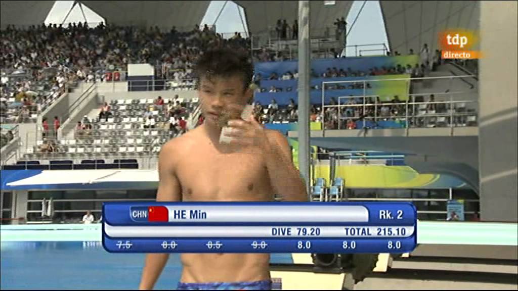 Men's 1 metre springboard final, Diving, Shanghai World Aquatics ...