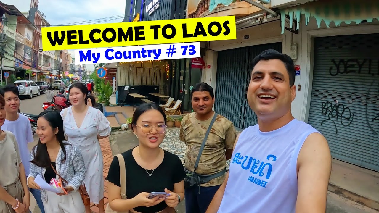 Welcome to Laos My Country #73 - Tour of Vientiane City in Laos! - YouTube