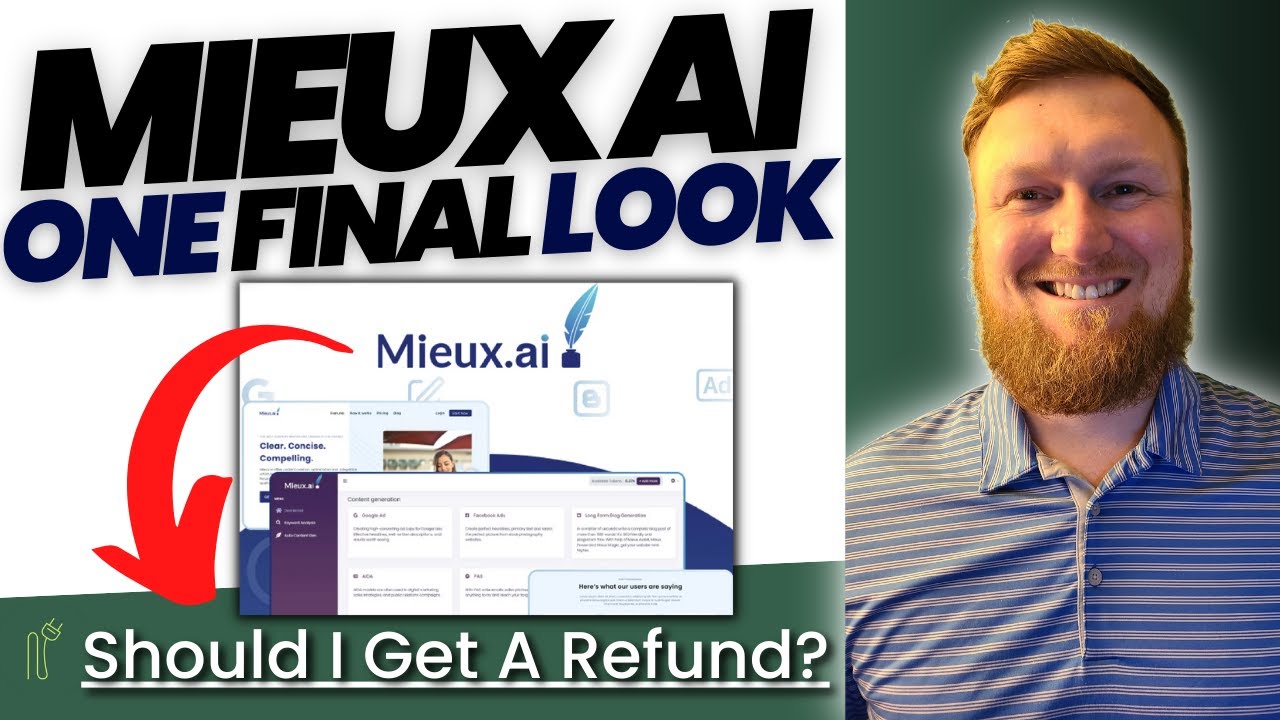 Mieux AI Long Form Post Tutorial - One More Look Before Refunding - YouTube