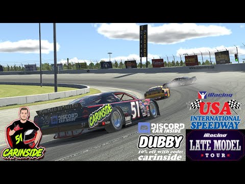 Lakeland // iRacing Late Models USA Speedway (R1-Fixed / 9-24-22) - YouTube