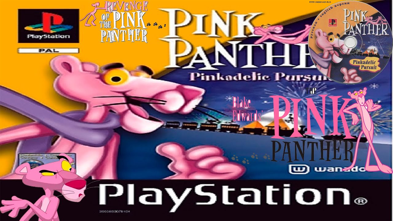 playstation 1 Pink Panther полное прохождение часть 1 - YouTube