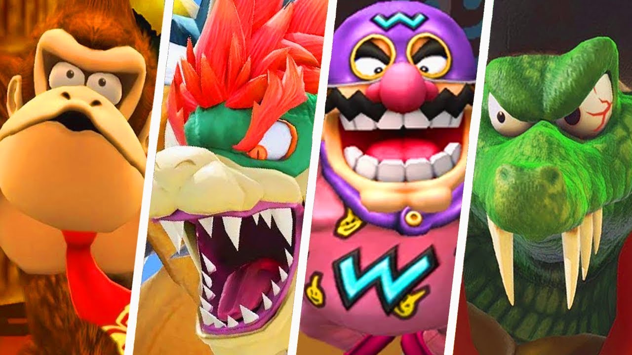 Evolution of Heavyweight Super Smash Bros. Characters (1999 - 2018 ...