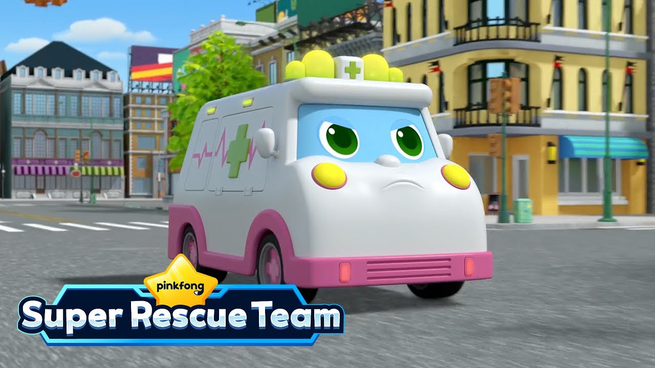 [Song ver.] Super-Duper Ambulance | Wee-woo Move! | Pinkfong Super ...