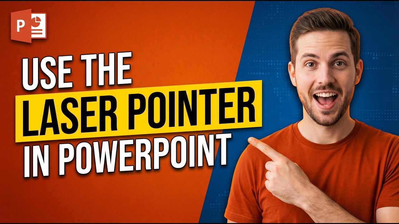 How To Use The Laser Pointer In PowerPoint (Easy Guide) - YouTube