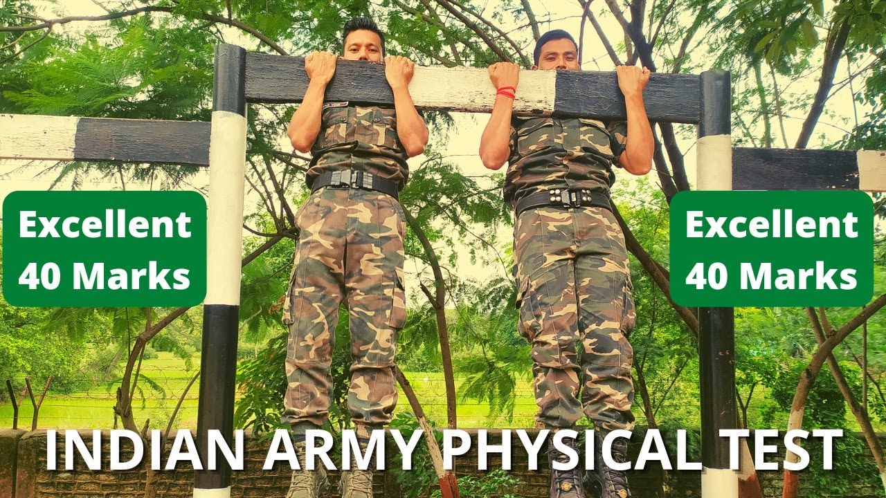Indian Army Physical Test | Pull Ups Chin Ups Beam Lagane ka Sahi ...