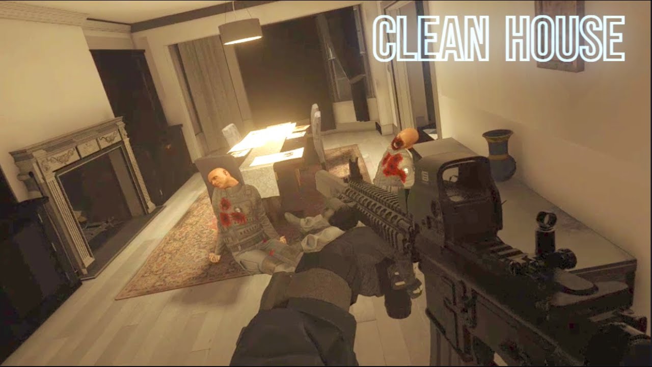 Clean House Mission- Bonelab Call of Duty Map Mod - YouTube