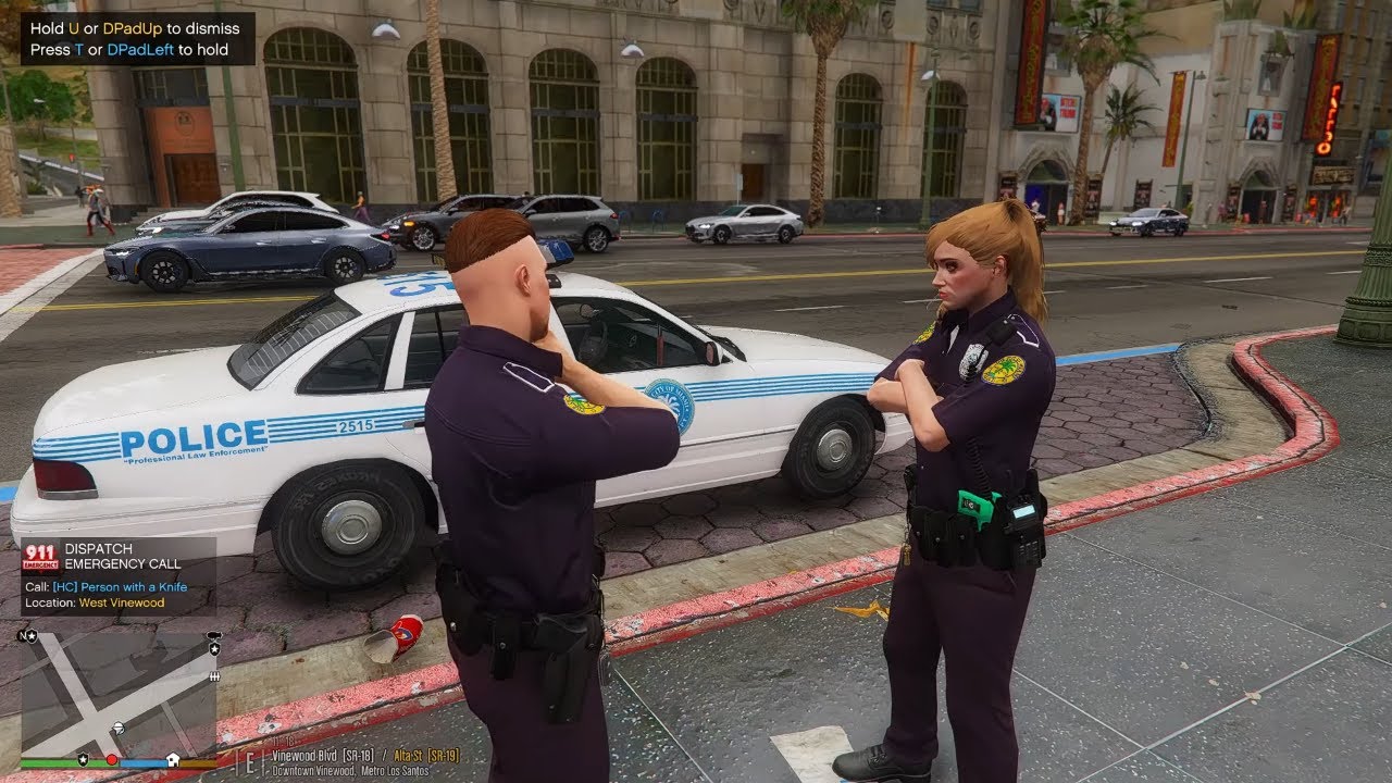 Gta 5 Lspdfr Episode: City Of Miami P.D Female Cop Partner - Florida ...