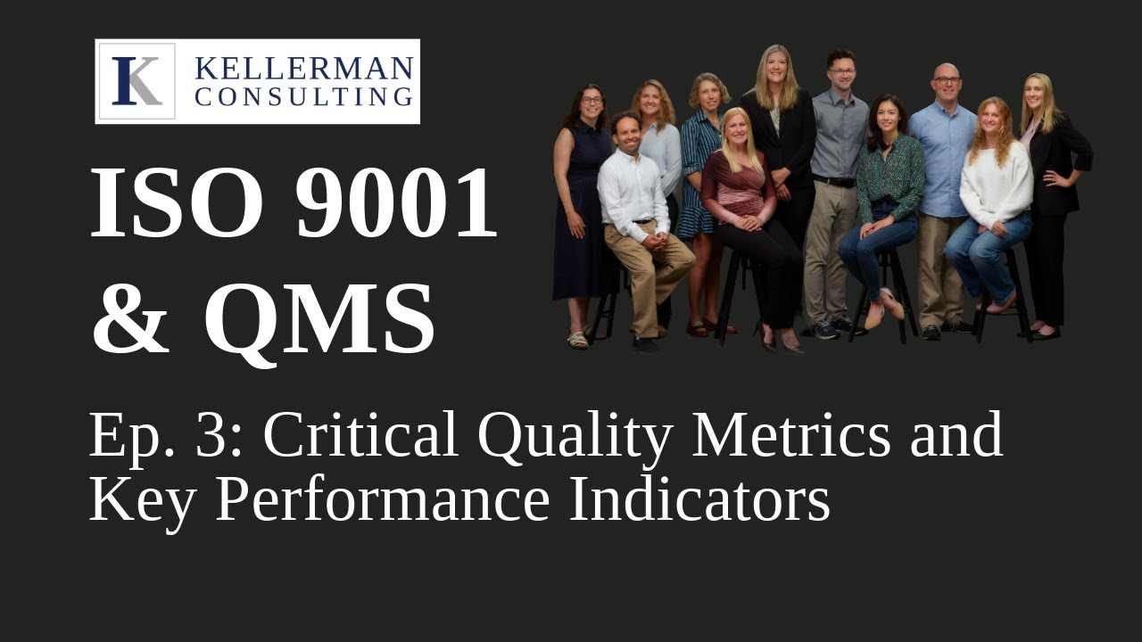 Ep. 3 - ISO 9001 & Quality Management Systems - Critical Quality ...