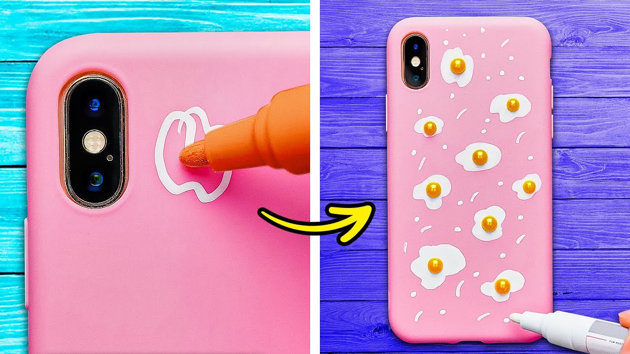 Craft Awesome Phone Cases with Things You Have at Home - YouTube