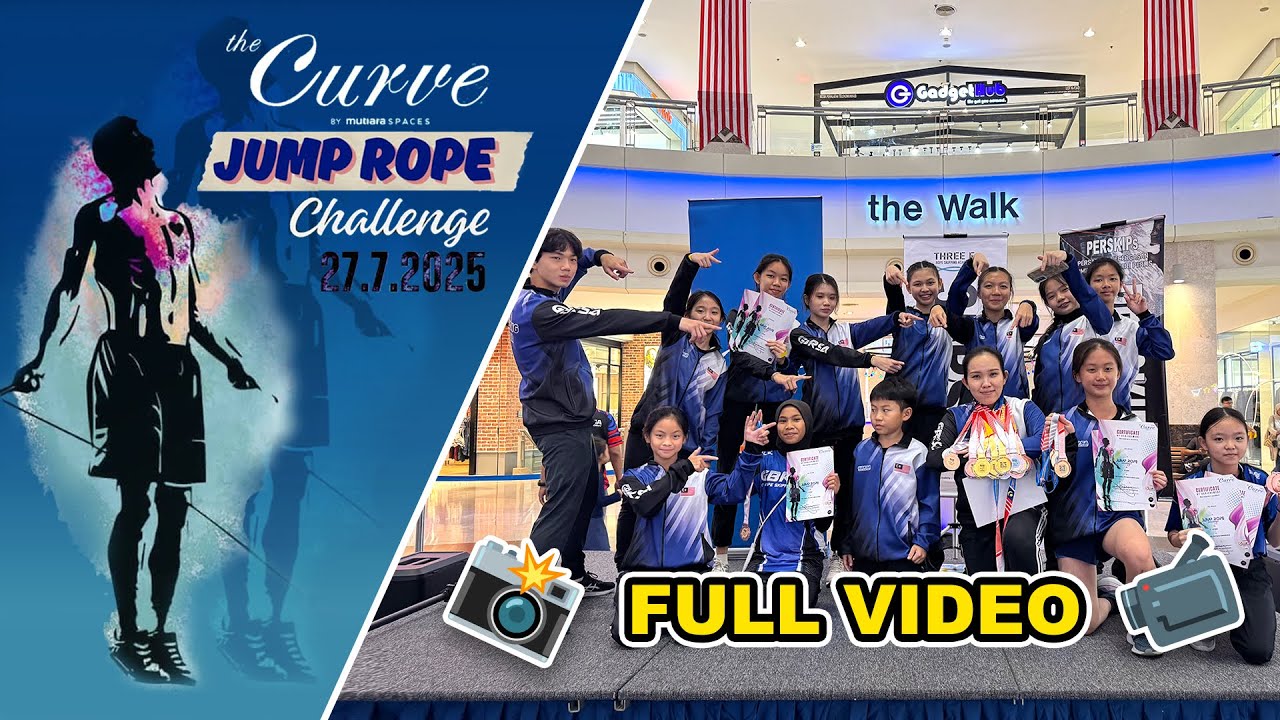 【The Curve Jump Rope Challenge 2025】Full Video - YouTube