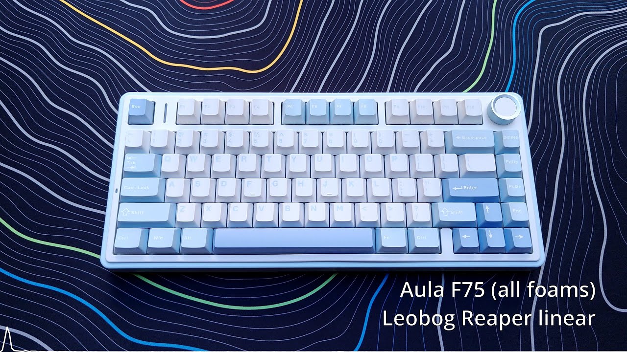 Leobog Reaper | Aula F75 | sound test - YouTube