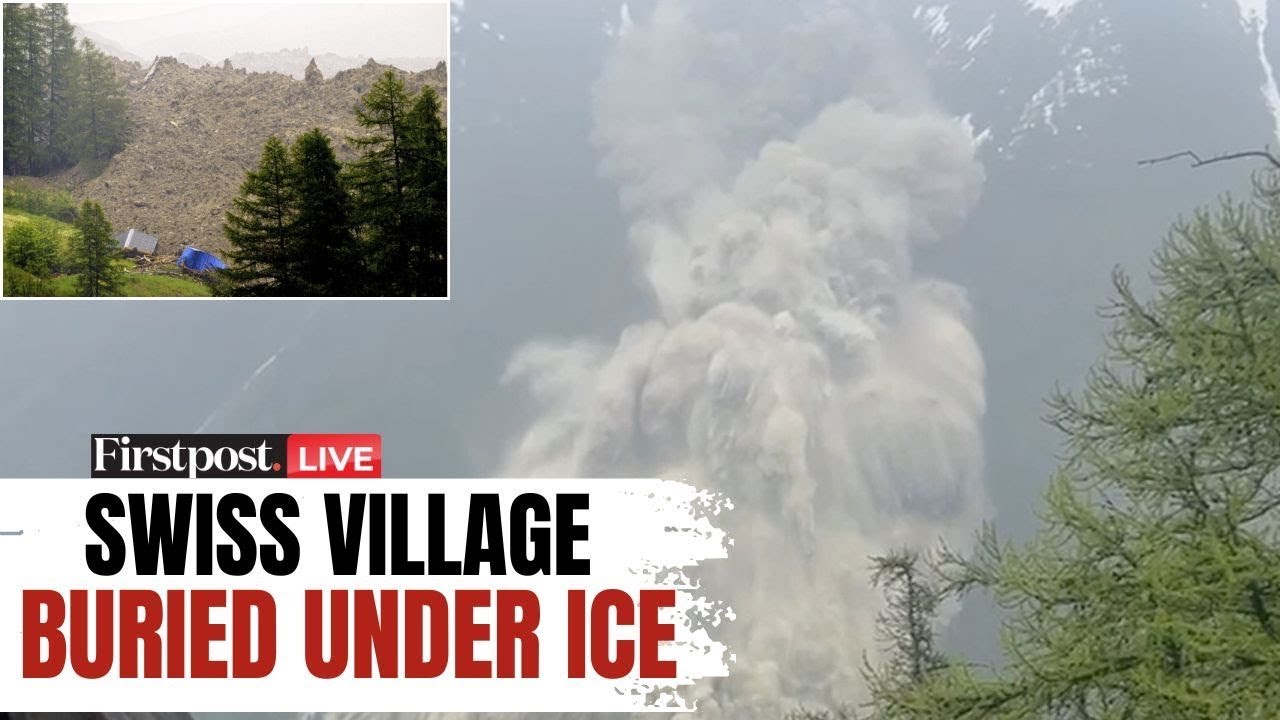 Switzerland Glacier Collapse LIVE: Avalanche Buries Alpine Village ...
