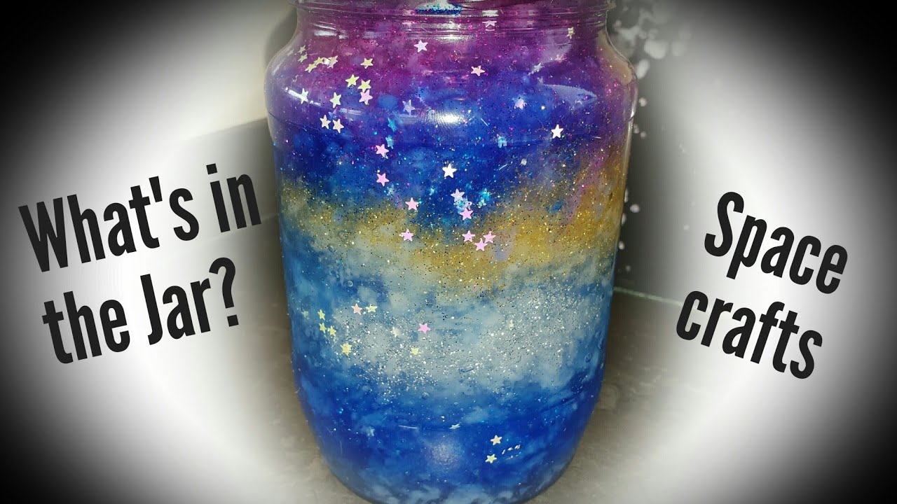 How To Make Nebula. Galaxy in a Jar! Space crafts. - YouTube