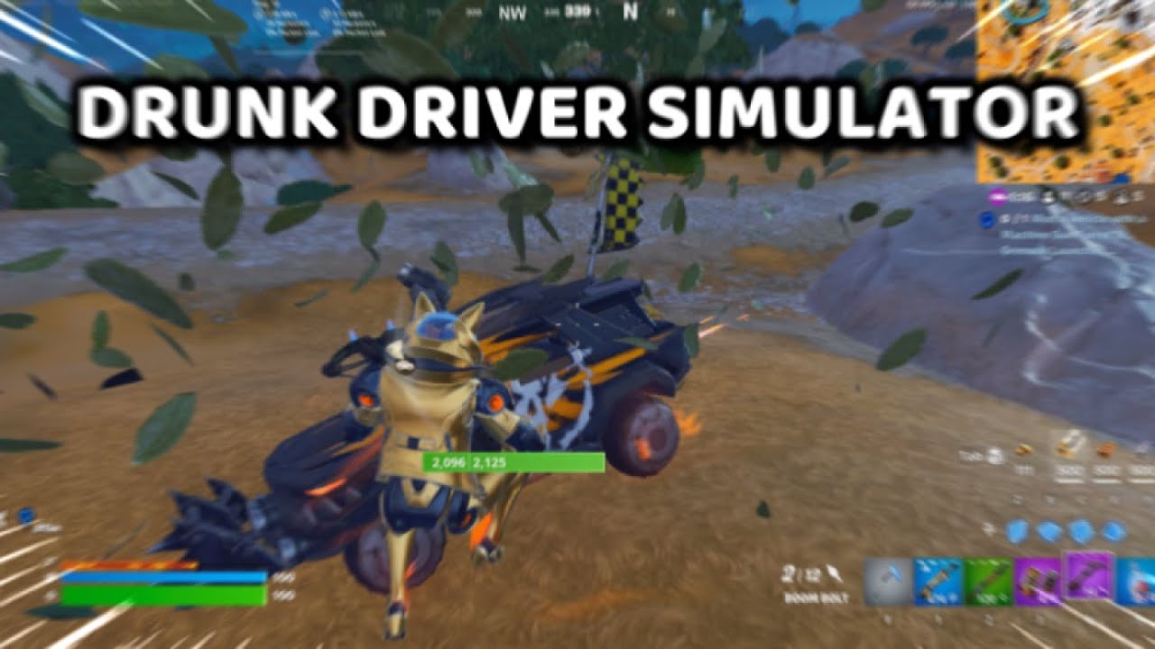 Fortnite has become Drunk Driving Simulator in chapter 5 season 3 - YouTube