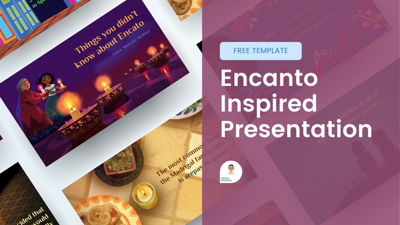 Free Encanto Inspired Presentation + Fun Facts by JonatDesigns - YouTube