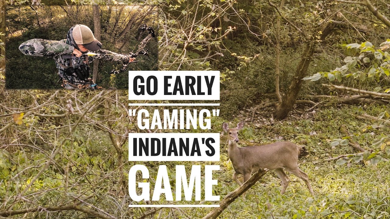 Early 2020 Archery Doe - "Gaming" Indiana's Game - YouTube