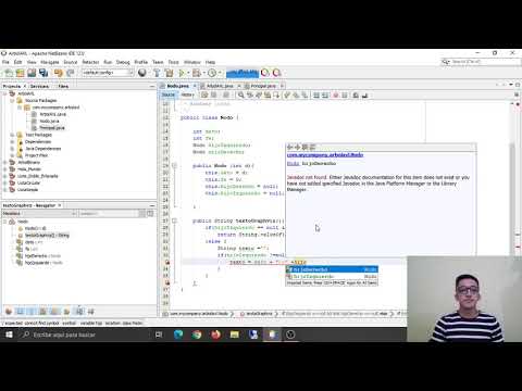 Arbol AVL en Java (in orden pre orden post orden) con Graphviz 1ra parte - YouTube