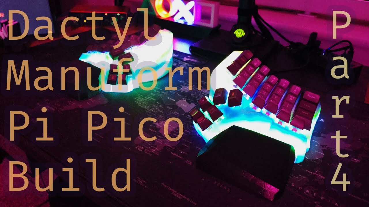 Dactyl Manuform RP 2040 Build Part 4 | Switches and Diodes - YouTube