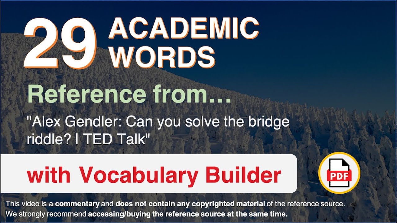 29 Academic Words Ref From Alex Gendler Can You Solve The Bridge 29-academic-words-ref-from-alex-gendler-can-you-solve-the-bridge