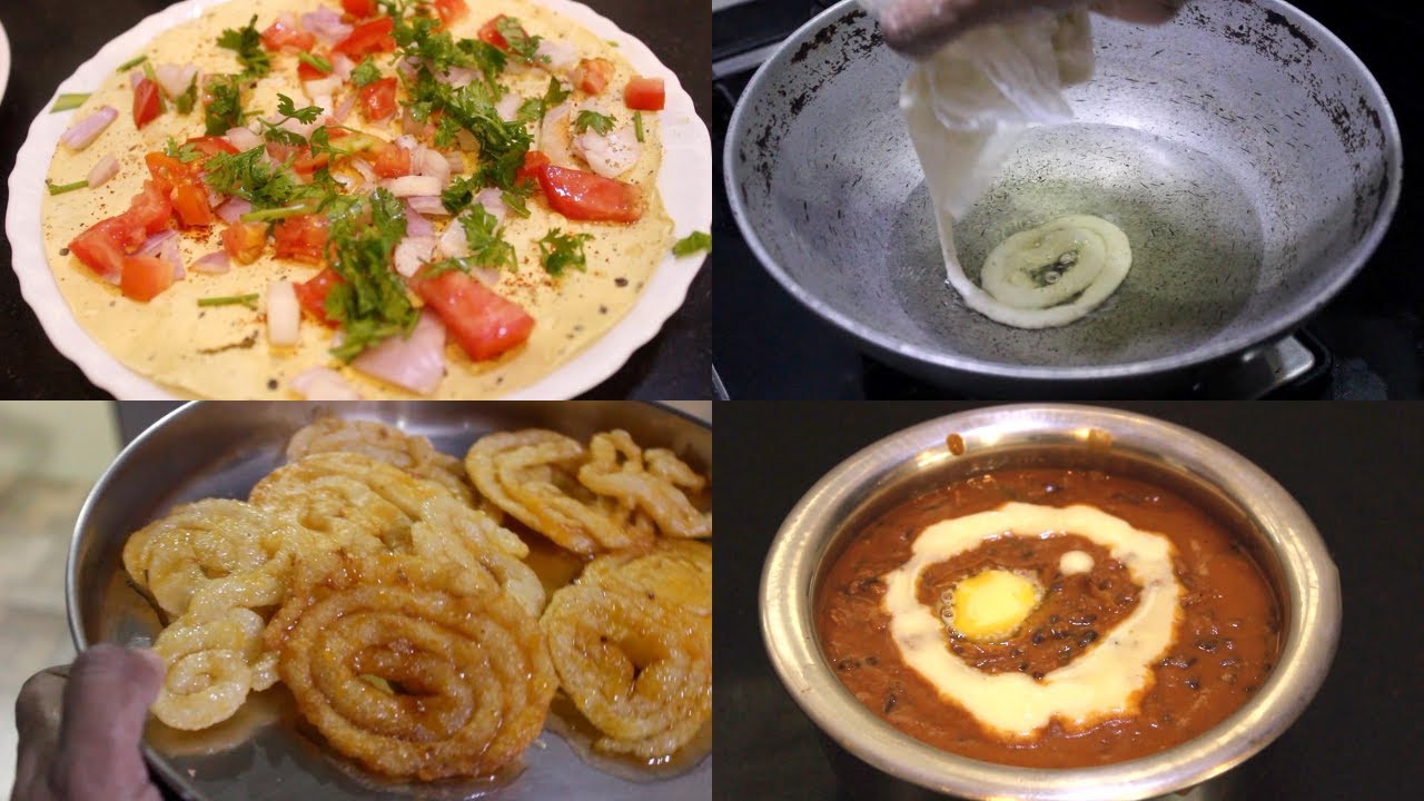 I Ate Only Dhaba Food for 24hours / Home Made Dhaba Food / Food ...