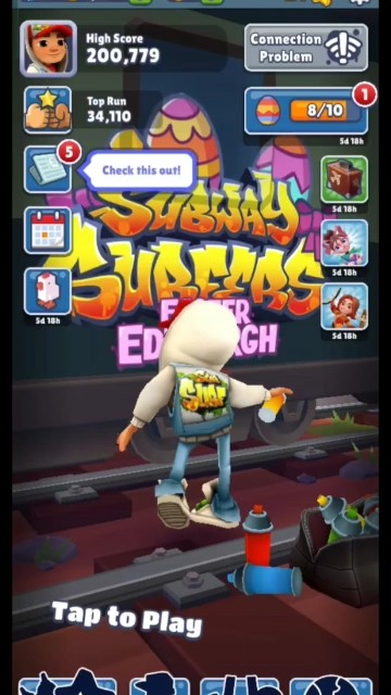 playing subway surfers| normal gameplay| best game all time| # ...