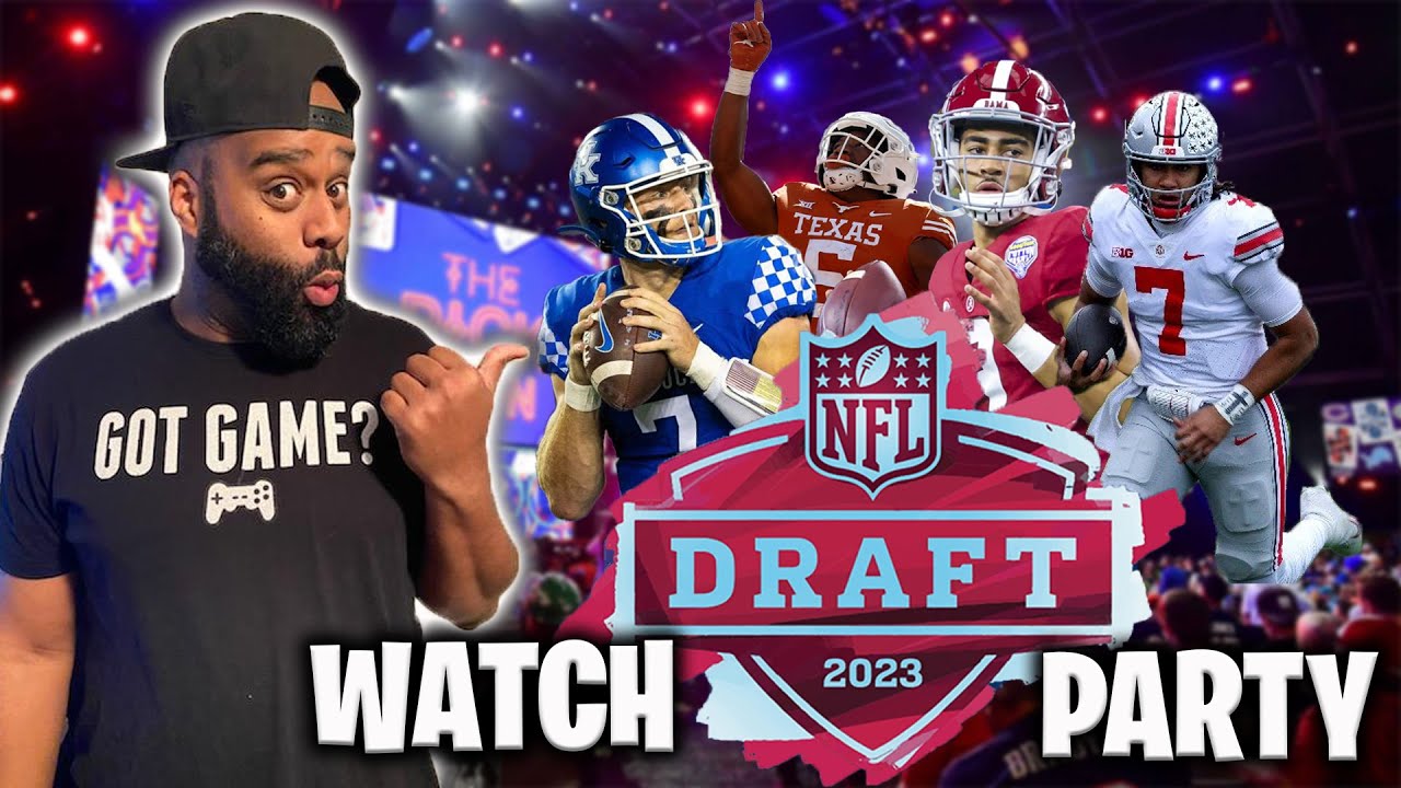 IT'S DRAFT DAY!! | 2023 NFL DRAFT WATCH PARTY - YouTube